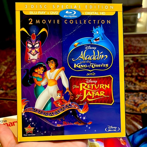 Disney | Media | Disneys Aladdin King Of Thieves And The Return Of Jafar 3 Disc Special Edition ...